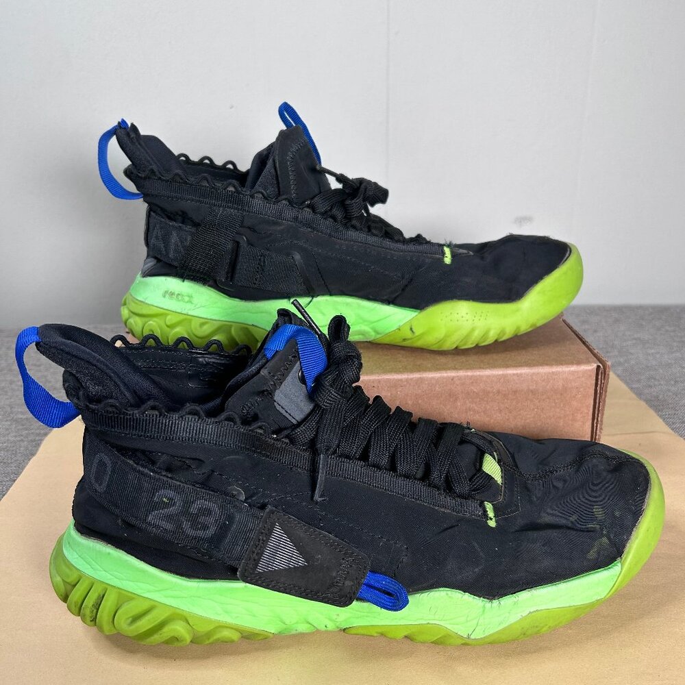 Nike Jordan Proto React Sneaker Shoe Men's 10 Black R… - Gem